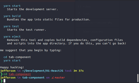 Como criar um tab component com React.js | Blog SoaresDev